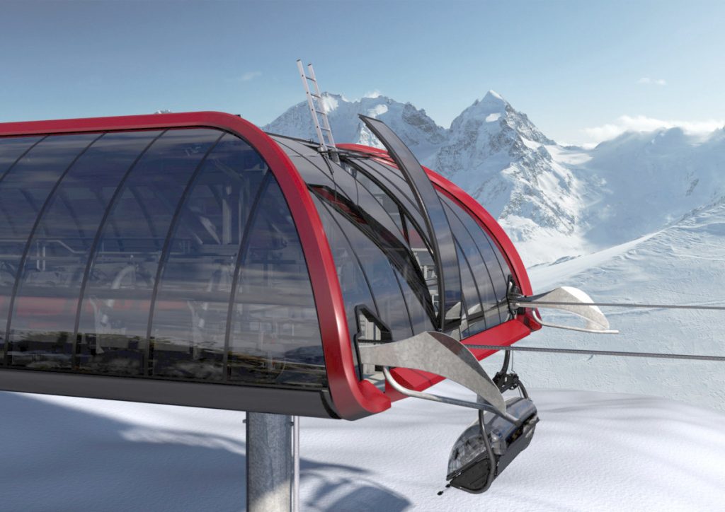 La nuova stazione Leitner ropeways firmata Pininfarina