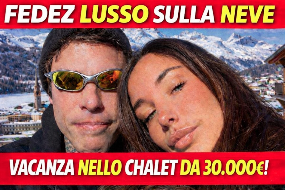 Fedez sceglie il top, vacanza sulla neve con Giulia Honegger e i figli ...